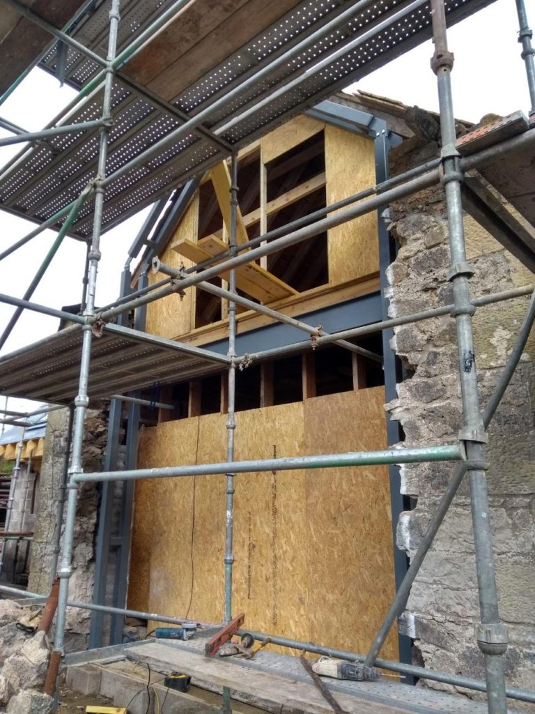 Case study: Structural steel gable end - ABL Fabrications